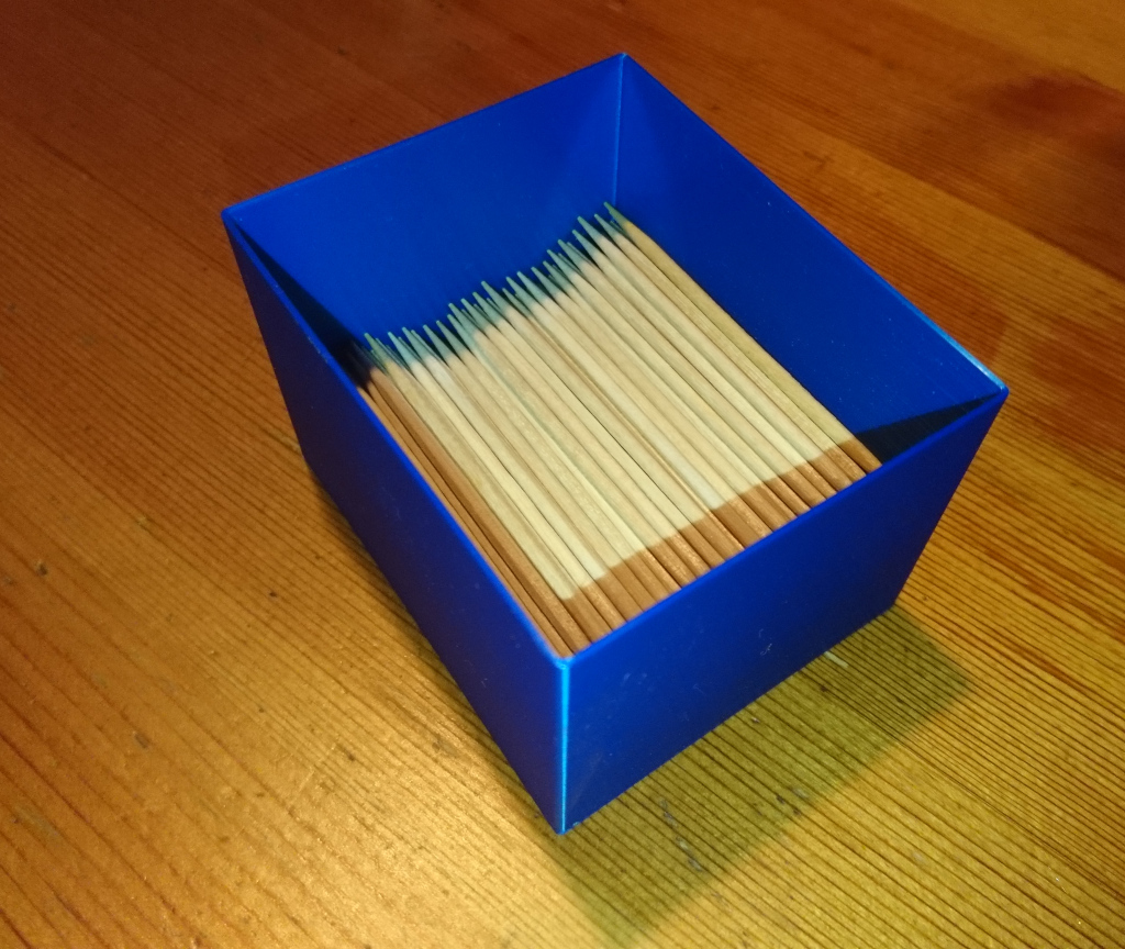 simple toothpicks box (vase mode) by Antimaterie | Download free STL ...