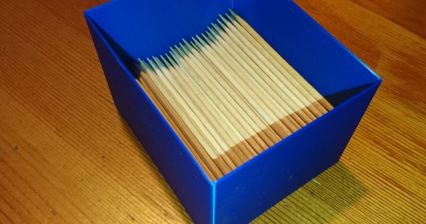 simple toothpicks box (vase mode) by Antimaterie | Download free STL ...