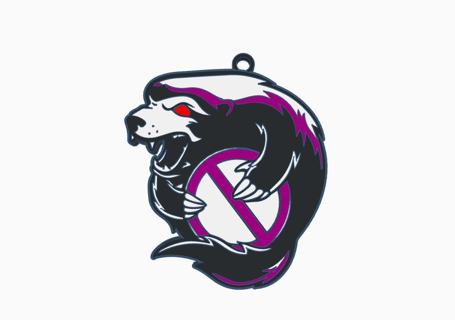 Outsiders Logo (Keychain) by CalebTimoteo | Download free STL model ...