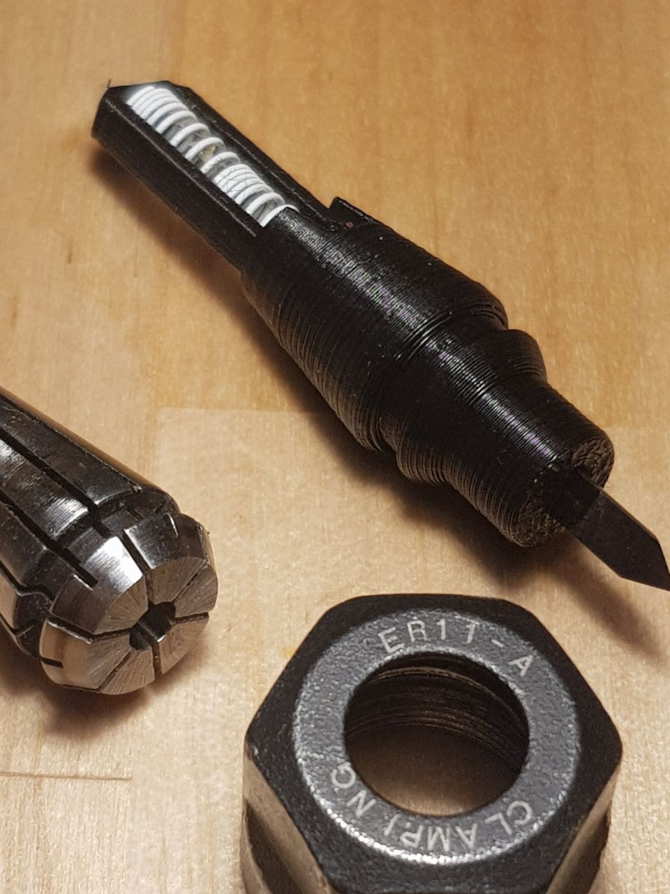 Spring loaded engraver bit for ER11 collet by dulouie | Download free ...