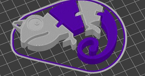 chameleon dual color by 3D-maker | Download free STL model | Printables.com