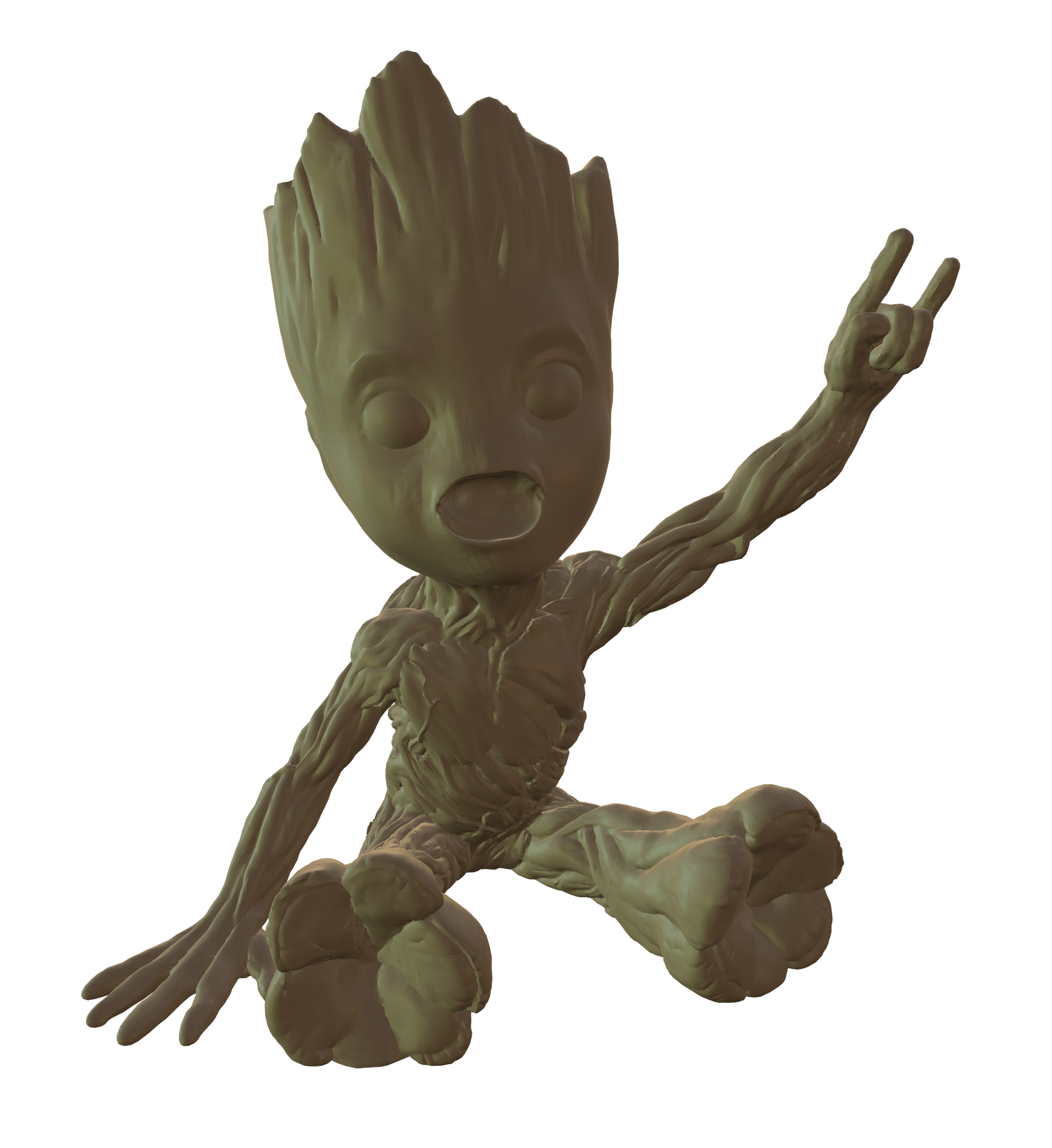 screaming Heavy Metal Groot par twist-lab | Téléchargez gratuitement un ...