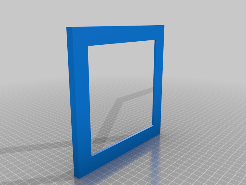 Display frame for tiles and mirror by LaurentN | Download free STL ...