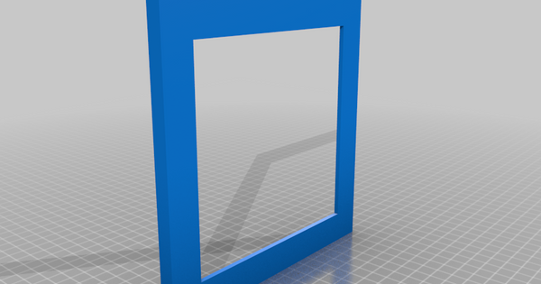 Display frame for tiles and mirror by LaurentN | Download free STL ...