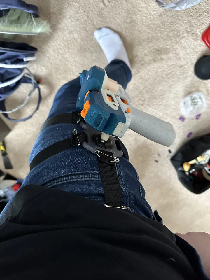 Sholster - A 60mm spacing dart blaster holster by Ypsilantea | Download ... Sholster - A 60mm spacing dart blaster holster by Ypsilantea | Download ...