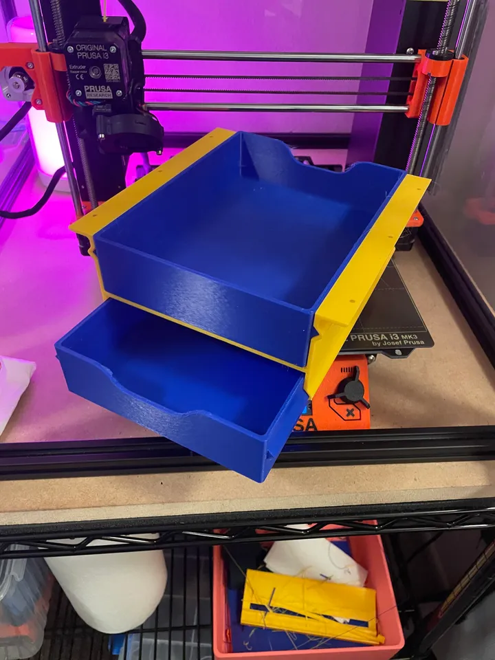 Double Desk Drawers by hell_razor_art | Download free STL model ...