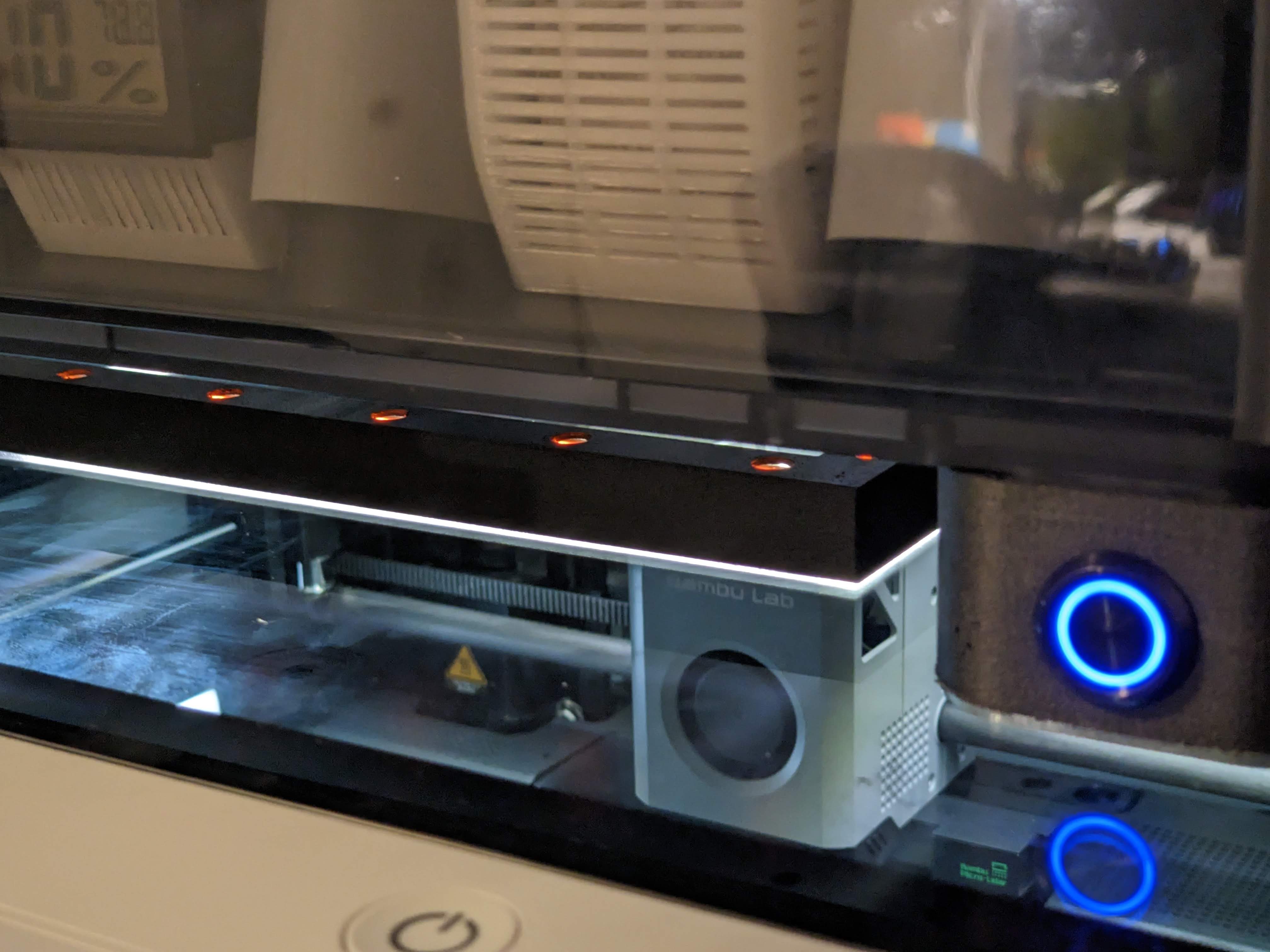 BambuLab AMS Riser with LEDs by T3CHKOMMIE | Download free STL model ...