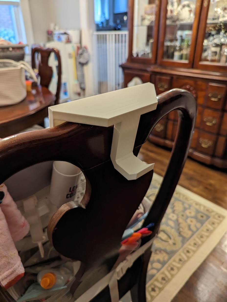 Highchair tray hanger by Left-Hand3D | Download free STL model ...