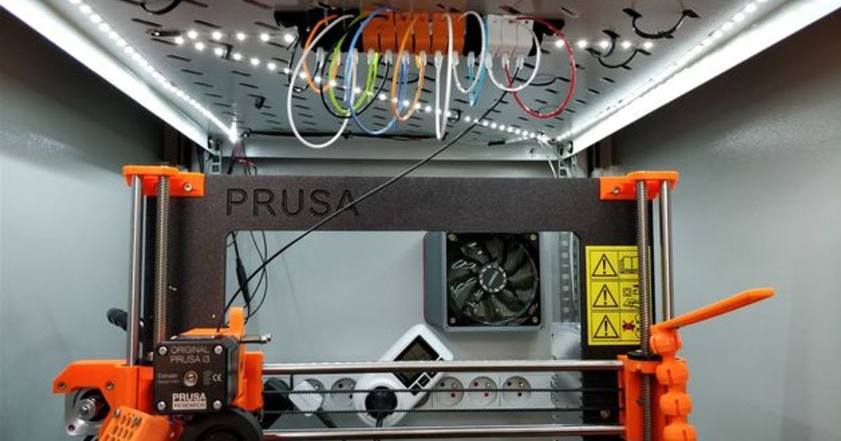 Server rack filament guide por Karkovski | Descargar modelo STL ...