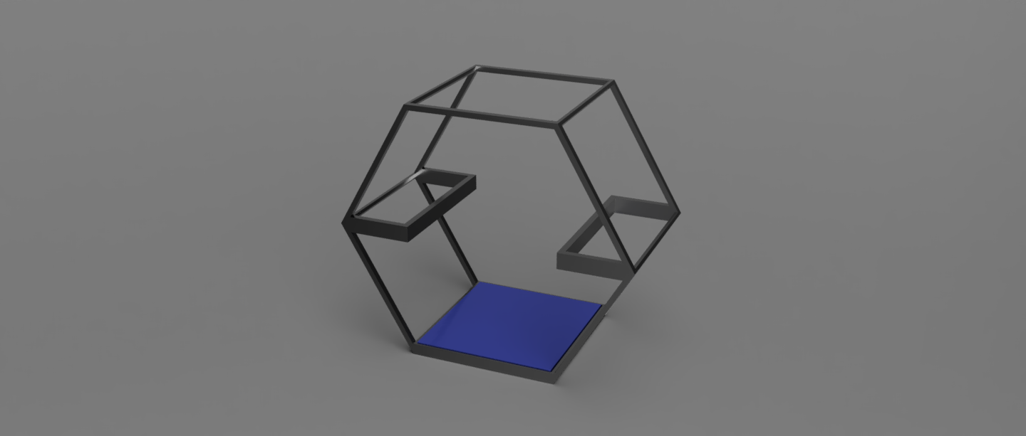 Book Edition Hexagon Shelves by Prefectionist | Download free STL model ...
