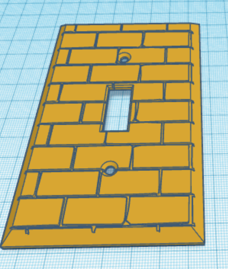 textured light switch cover collection by Marlin | Download free STL ...