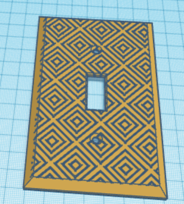 textured light switch cover collection by Marlin | Download free STL ...