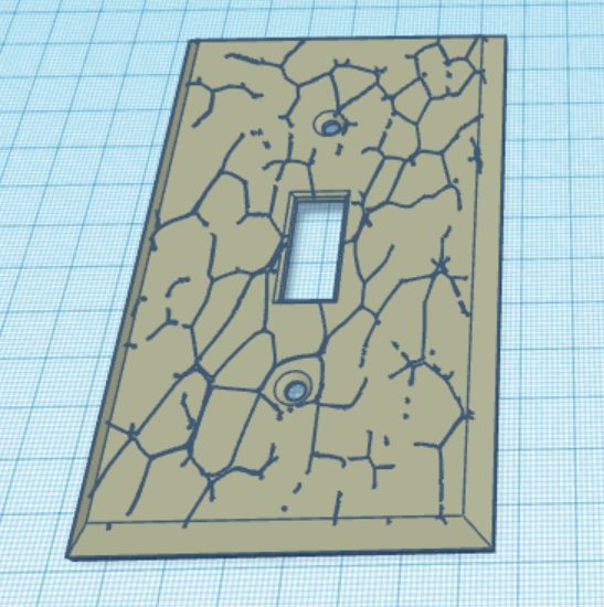 textured light switch cover collection by Marlin | Download free STL ...