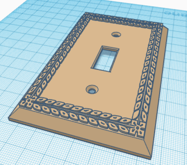 textured light switch cover collection by Marlin | Download free STL ...