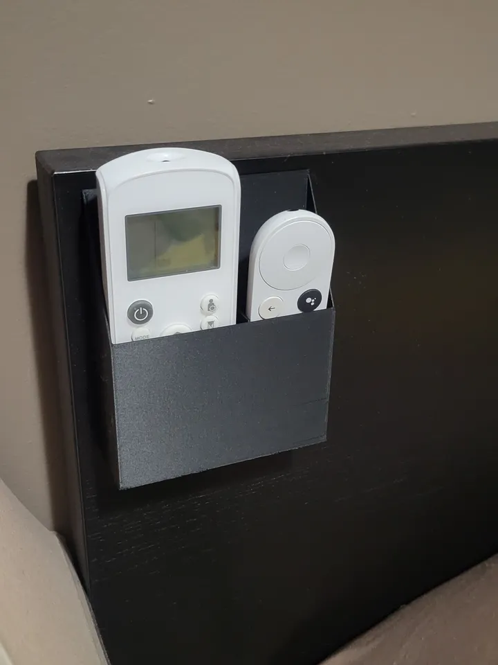 Remote Holder by ThrustSage | Download free STL model | Printables.com