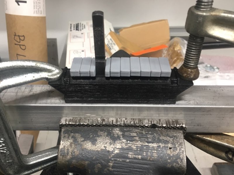 Jig for Steel Stamps by Netpackrat | Download free STL model ...