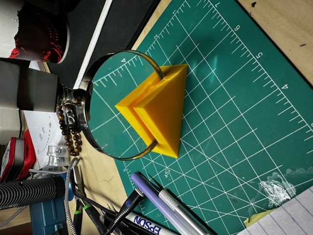Stand for magnifying glass by MrPerry | Download free STL model ...