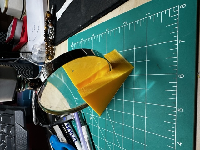 Stand for magnifying glass by MrPerry | Download free STL model ...