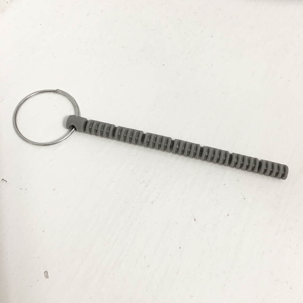 Metric Ruler for Keychains by Jono | Download free STL model ...