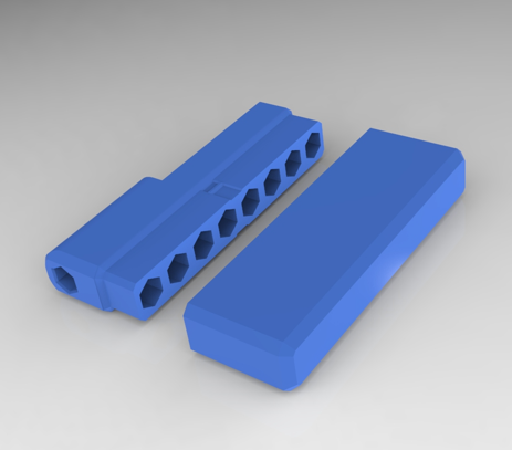 EDC Bit Case / Screwdriver Handle by David Hannu | Download free STL ...