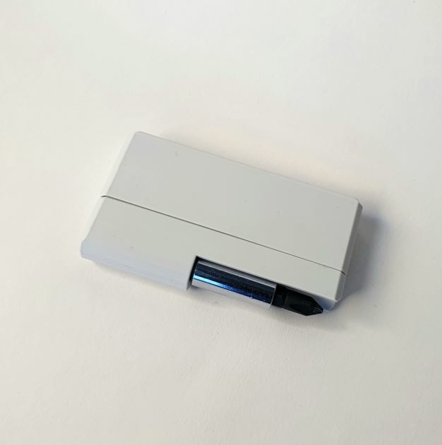 EDC Bit Case / Screwdriver Handle by David Hannu | Download free STL ...