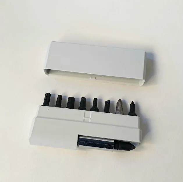 EDC Bit Case / Screwdriver Handle by David Hannu | Download free STL ...