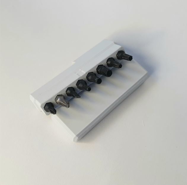 EDC Bit Case / Screwdriver Handle by David Hannu | Download free STL ...