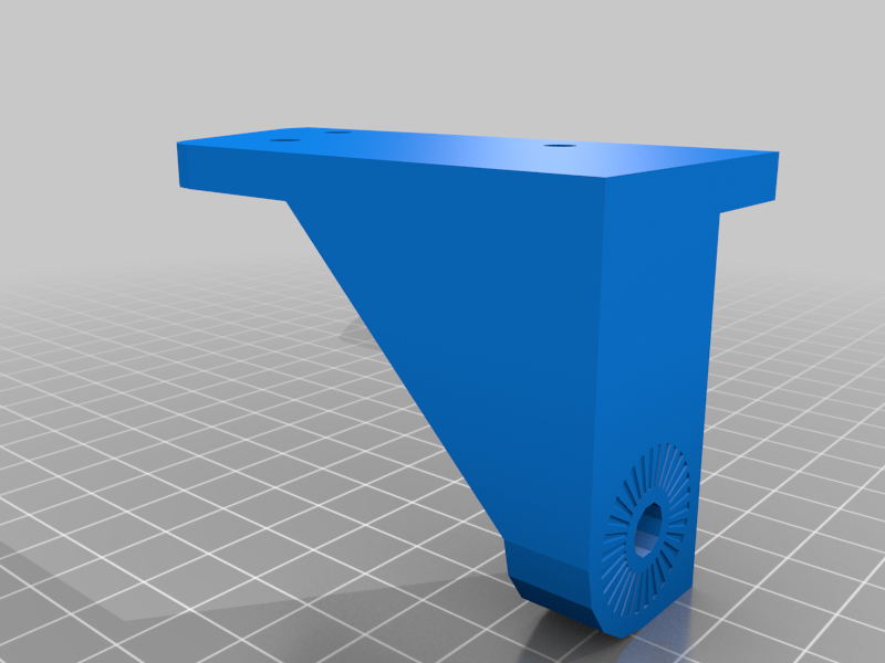 Screen mount (jointed, pivoting) for Ender 3 V2 by David Hannu ...