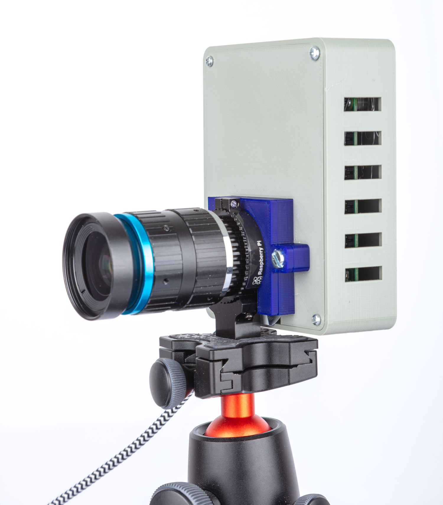 Raspberry Pi High Quality Camera Case for Tripod by Pnoreck | Download ...