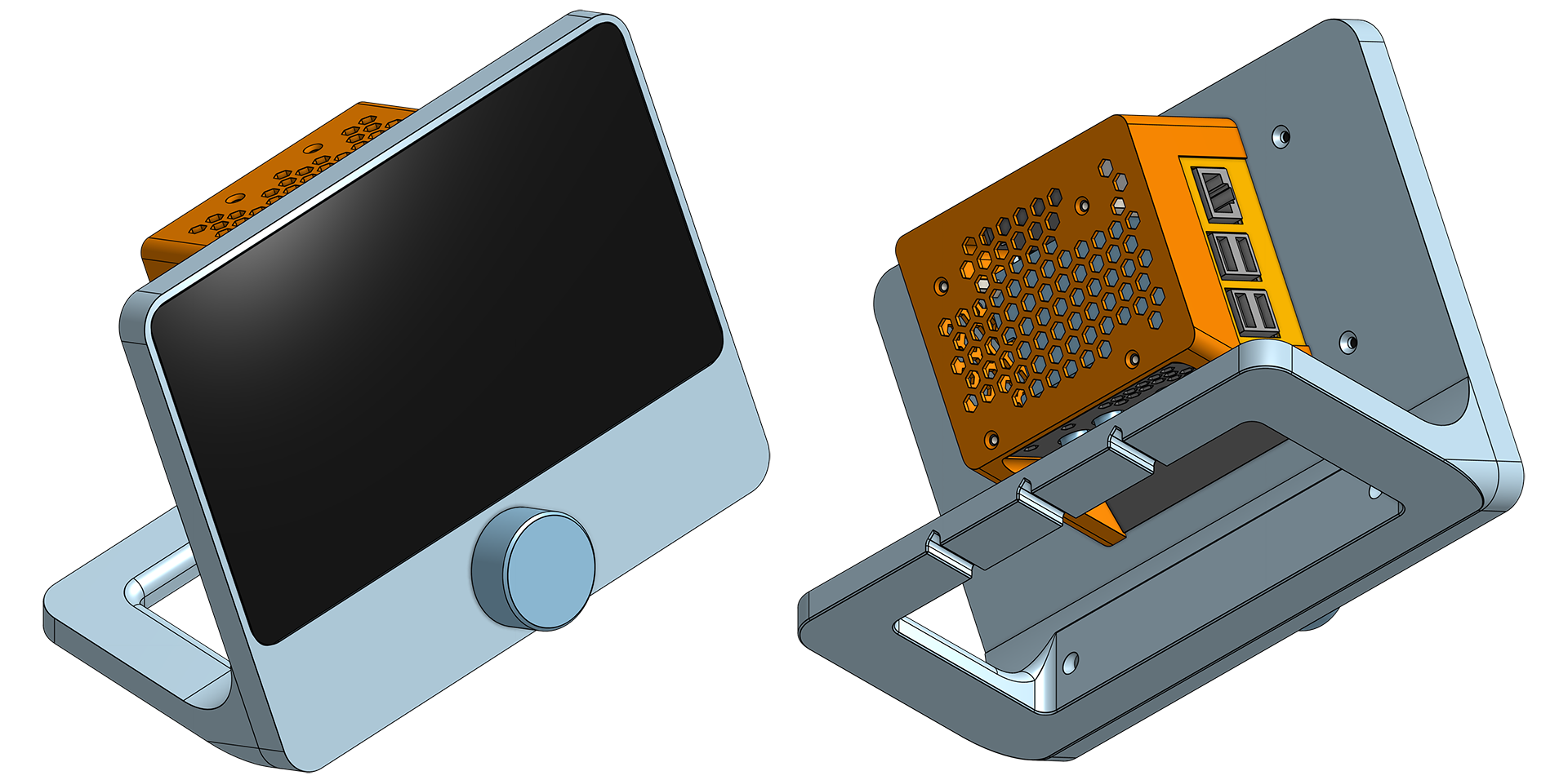 Raspberry Pi Media Streamer by Paul Arden | Download free STL model ...
