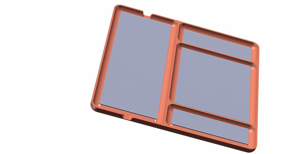 EDC tray cord/rope/string version by Potato King | Download free STL ...