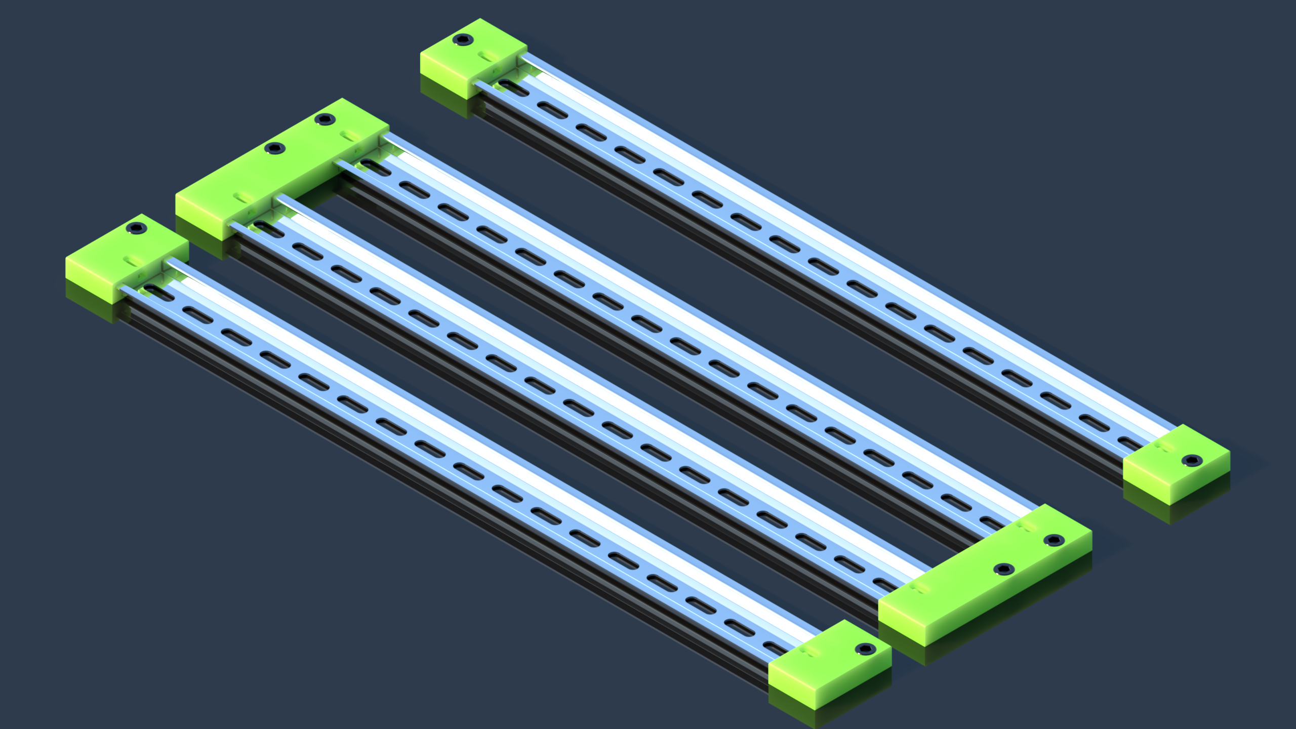 DIN RAIL MOUNT FOR V-CORE 3.1 300 by PREMIUMTEA | Download free STL ...