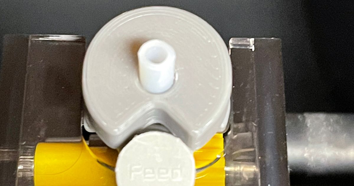 Filament guide for AMS Bambu Lab X1 by Georg | Download free STL model ...