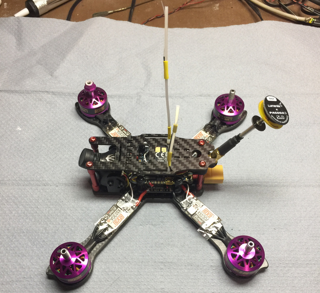 Antenna holder for iFlight iX5 Quadrocopter by Backenfutter | Download ...