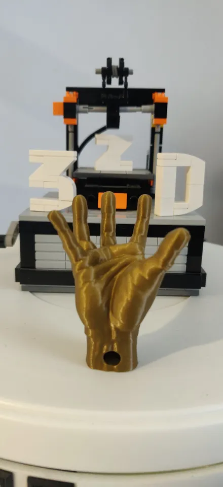 Addams Family Thing keychain by Z3Dart&tech | Download free STL model ...