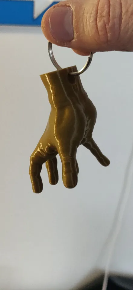 Addams Family Thing keychain by Z3Dart&tech | Download free STL model ...