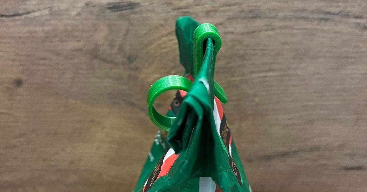 Big bag clip by Raf3D | Download free STL model | Printables.com