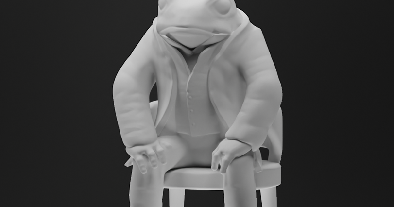Gentlemen toad meme von Fisk400 | Kostenloses STL-Modell herunterladen ...