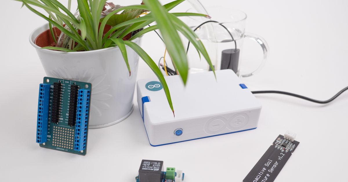 Plant Watering Kit Parts Von Arduino Kostenloses Stl Modell Herunterladen