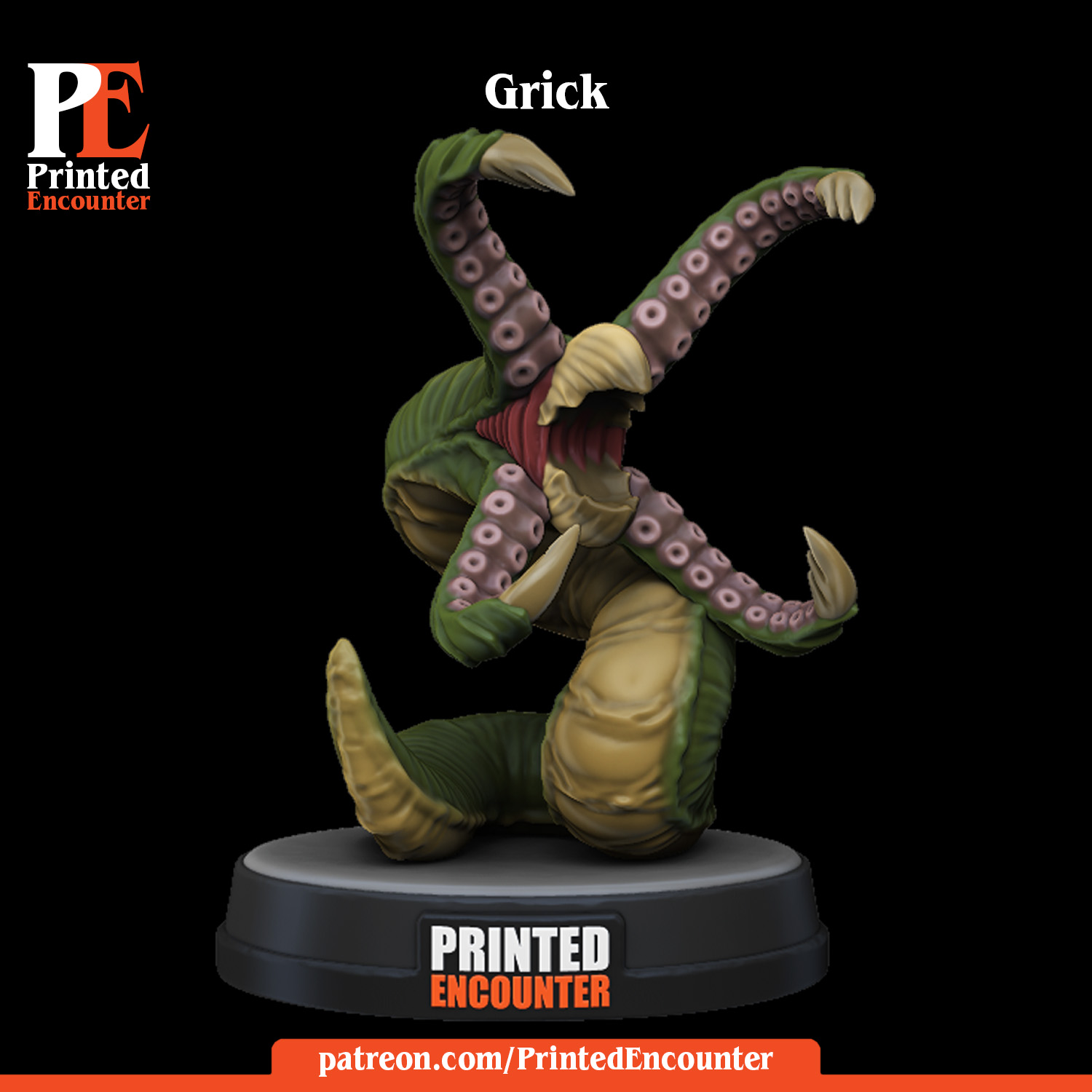 Grick by Printed Encounter | Download free STL model | Printables.com