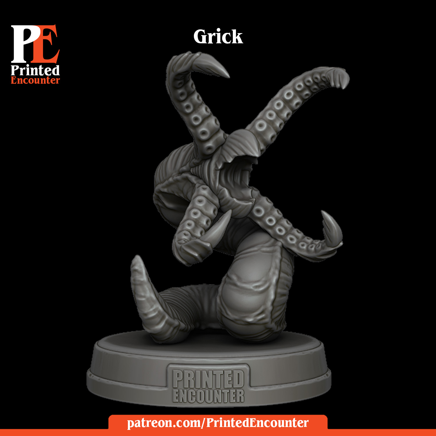Grick by Printed Encounter | Download free STL model | Printables.com