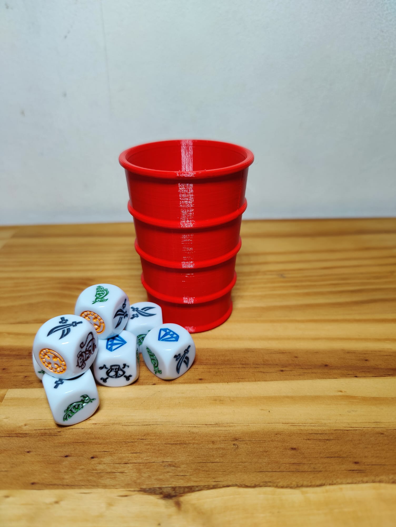 Dice Throwing Cup by MultiPrints | Download free STL model | Printables.com