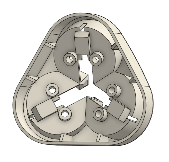 Triangle wall outlet by Hanz™ | Download free STL model | Printables.com