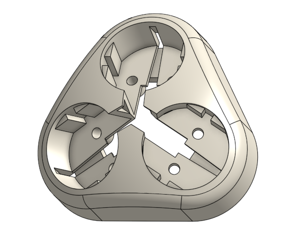 Triangle wall outlet by Hanz™ | Download free STL model | Printables.com