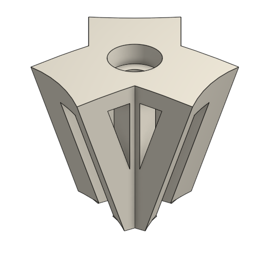 Triangle wall outlet by Hanz™ | Download free STL model | Printables.com
