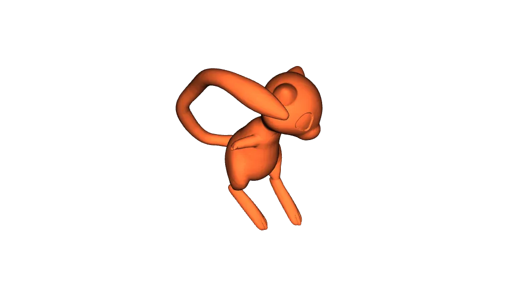Mewtwo/mew pre-supported 35mm by RustyFuzzdoor | Download free STL ...