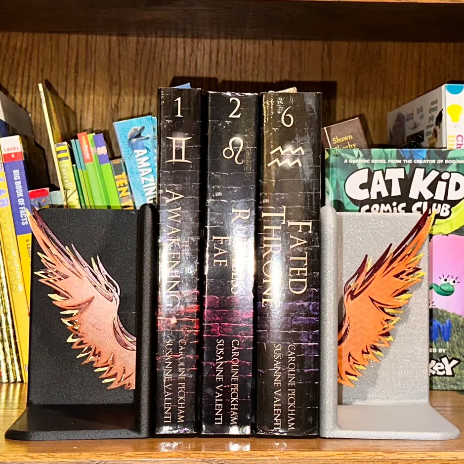 Book Ends with Back to Add your own Decoration by gafnorin | Download ...