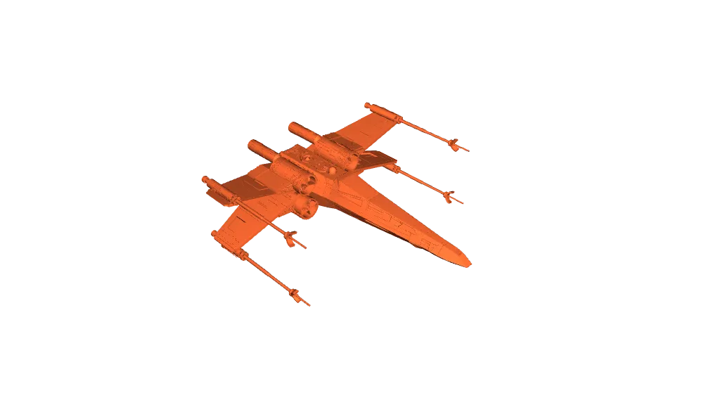 xwing model by RustyFuzzdoor | Download free STL model | Printables.com