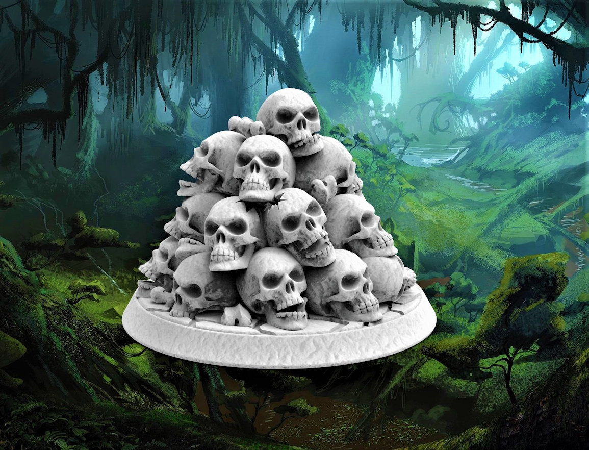 pile of skulls by RustyFuzzdoor | Download free STL model | Printables.com
