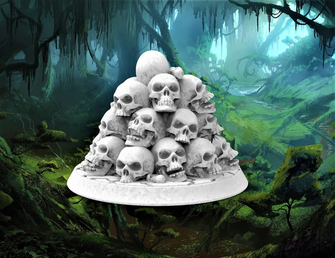 pile of skulls by RustyFuzzdoor | Download free STL model | Printables.com